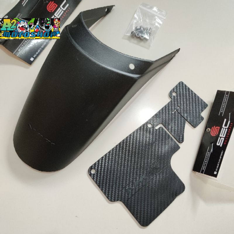 Nmax 2022 2021 2020 v1 V2 Aerox front fender extender universal + Mud ...