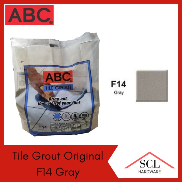 ABC Tile Grout F14 Gray | Shopee Philippines