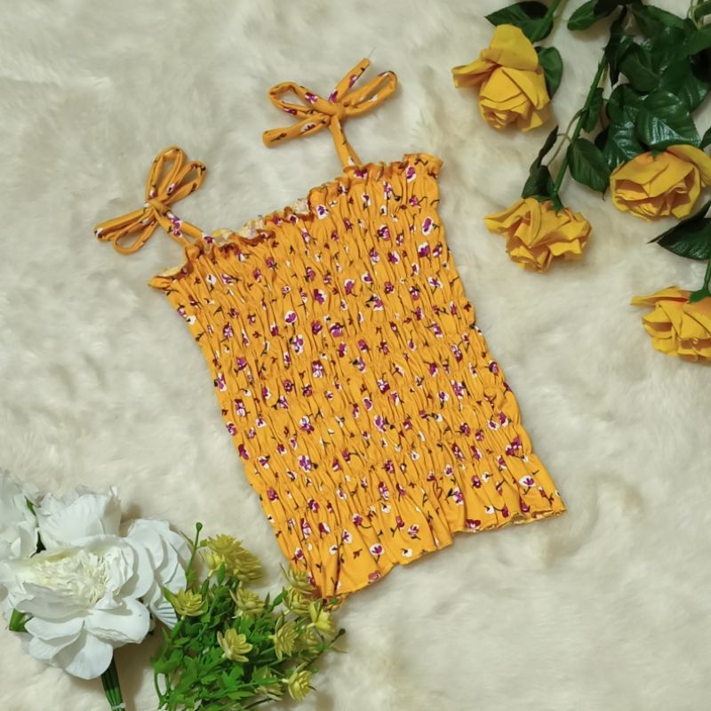 Smucking Croptop (Tinatali ang balikat) | Shopee Philippines