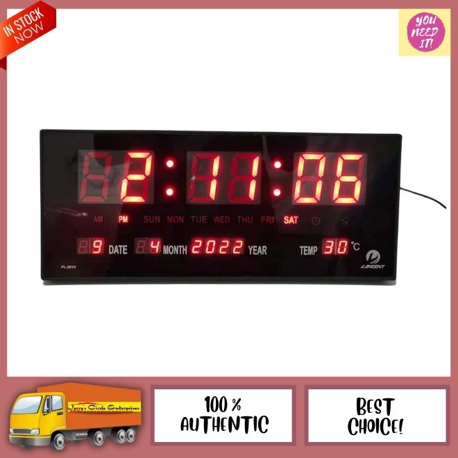 LED DIGITAL CLOCK / MINIMALIST DIGITAL CLOCK | Shopee Philippines