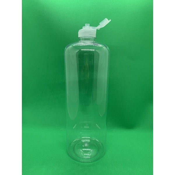 1 Liter Cylindrical Flip Cap Bottle | Shopee Philippines
