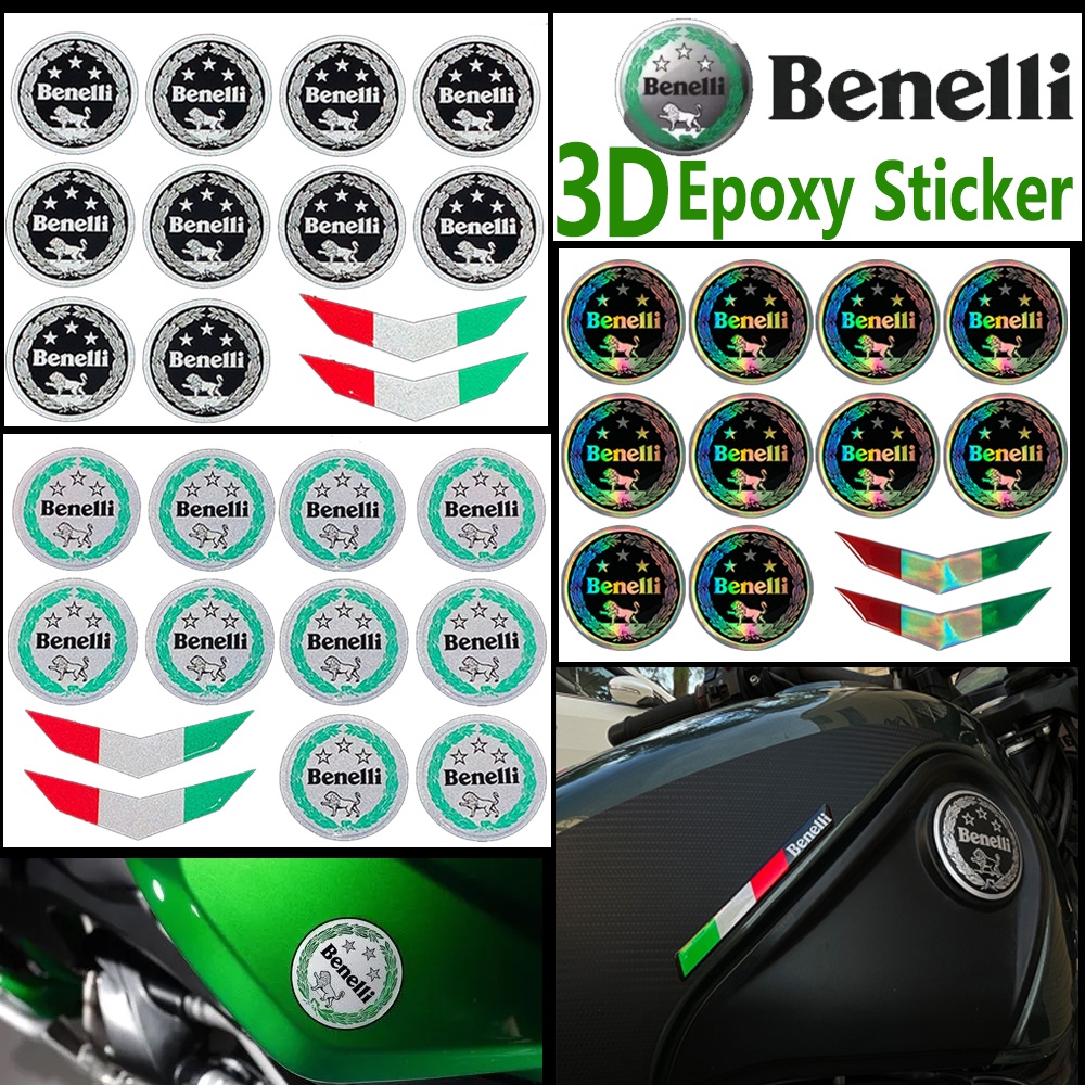 Benelli 3D Epoxy Resin Stickers Suitable For Benelli Motorcycle ...