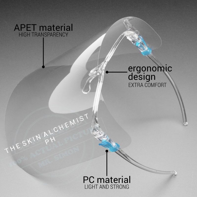 WHOLE SET Face Shield (Frame + Acetate + Box) | Shopee Philippines