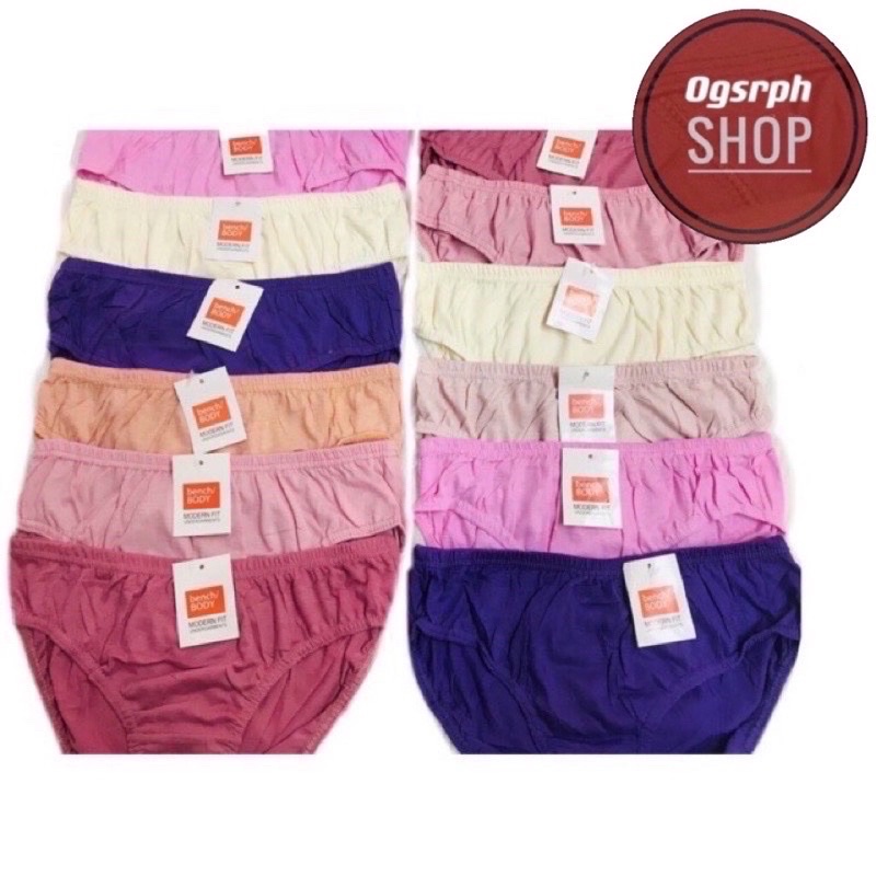 UNDERWEAR Plus size Avon Bench ladies panty 12pcs per pack | Shopee ...