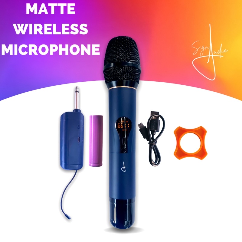 Matte Wireless Microphone | Shopee Philippines
