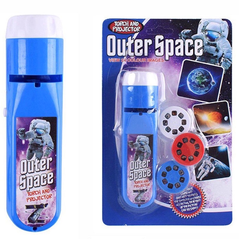 Projection Flashlight Children Projector Light Outer Space Pattern Toys ...
