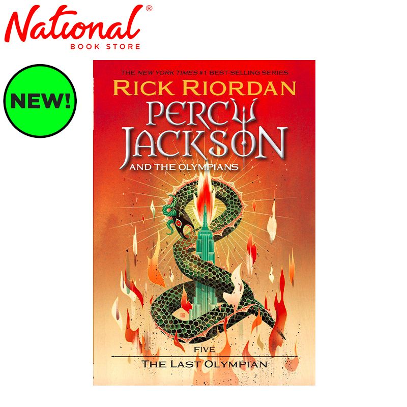 Percy Jackson And The Olympians Book Five The Last Olympian by Rick ...