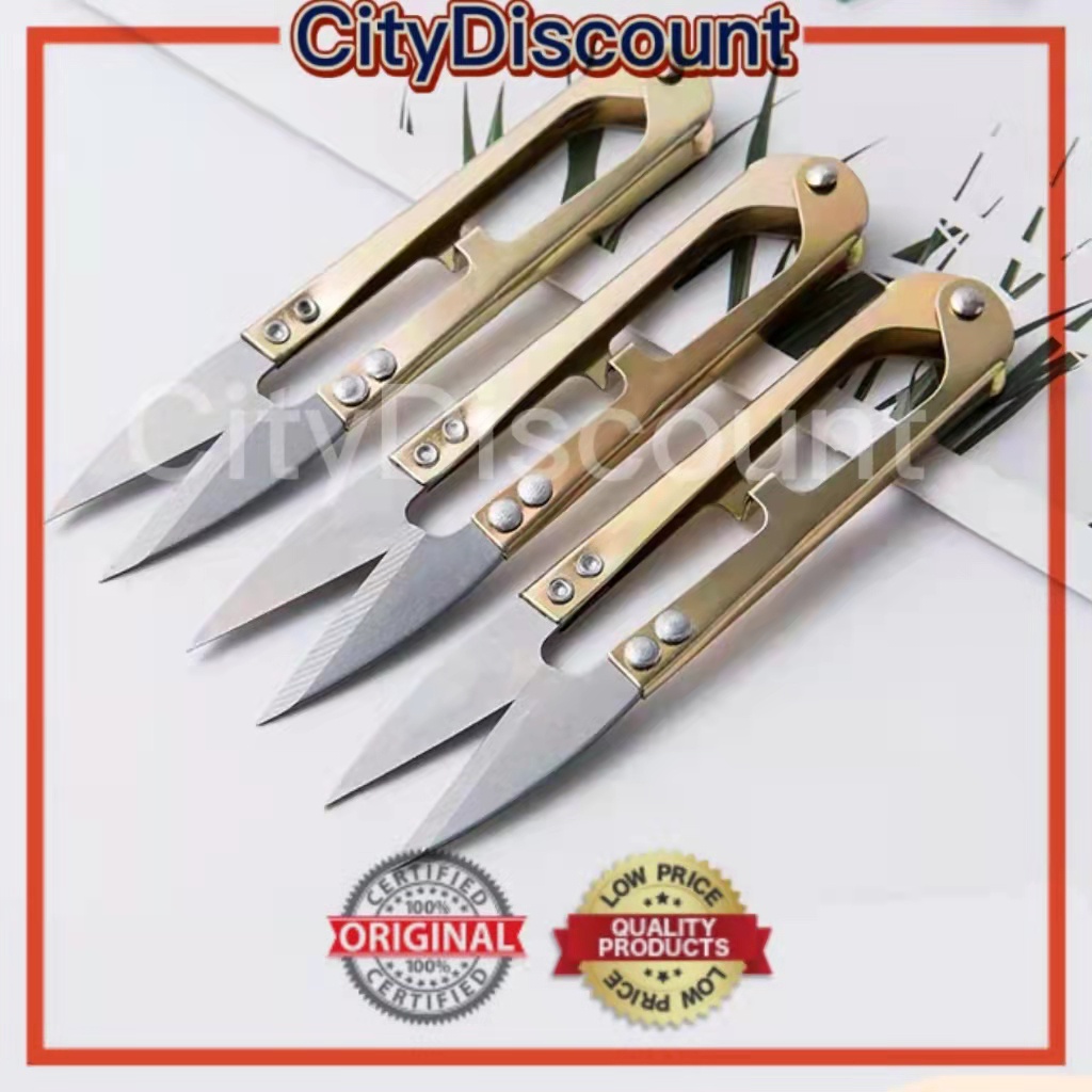 Japanese Embroidery Sewing Snips Thread Cutter Spring Scissors | Shopee ...