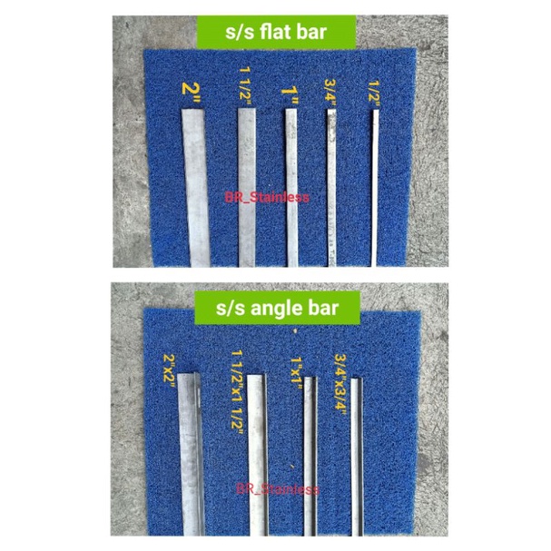 Stainless steel 304 Highgrade 3mm thick Angle bar per 1ft. | Shopee ...