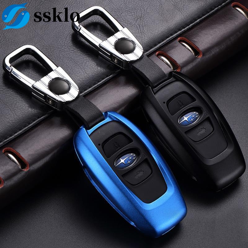for Subaru Forester Key Cover Metal Aluminium Fits Outback XV Keychain ...