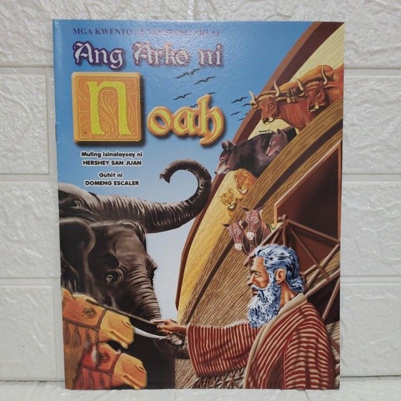 Ang Arko ni Noah Bedtime Stories and Activity Book ( Read and Color ...