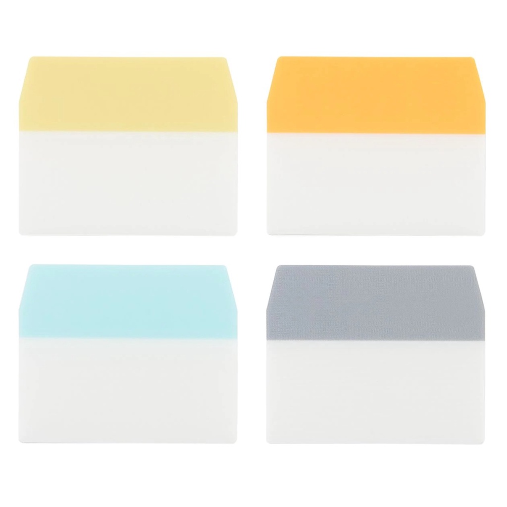 MUJI (MUJI) Sticky Note 4 Colors | Shopee Philippines