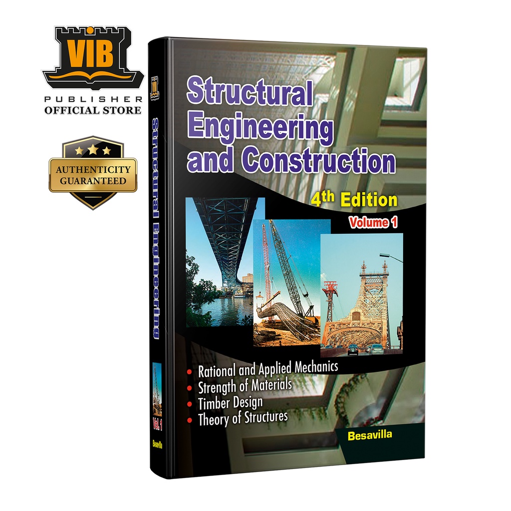 BESAVILLA Structural Engineering & Construction 4th edition Vol.1 ...