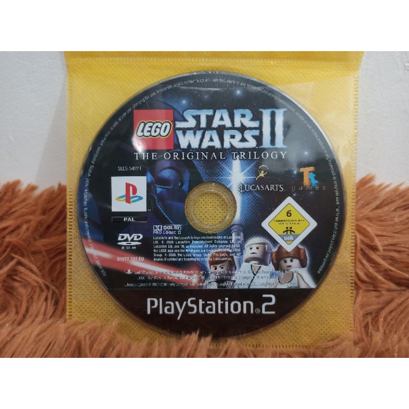 PS2 LEGO Star Wars II The Original Trilogy PAL (Disc Only) | Shopee ...