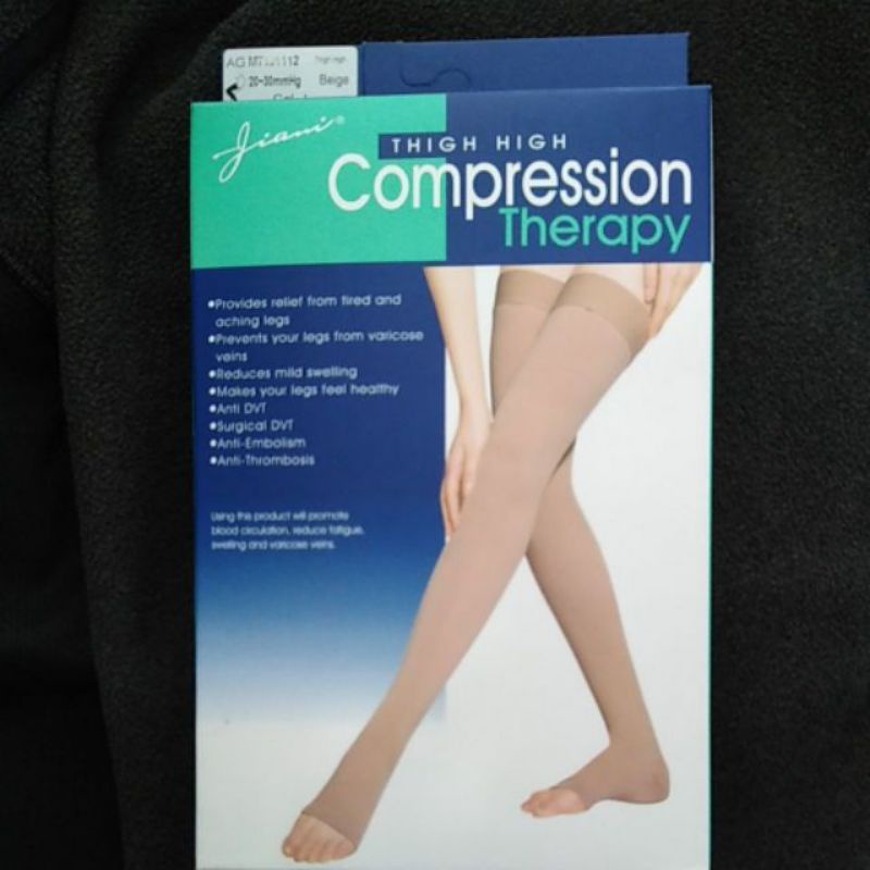 Compression Therapy- Varicose Medical Stocking (Thigh High) | Shopee ...