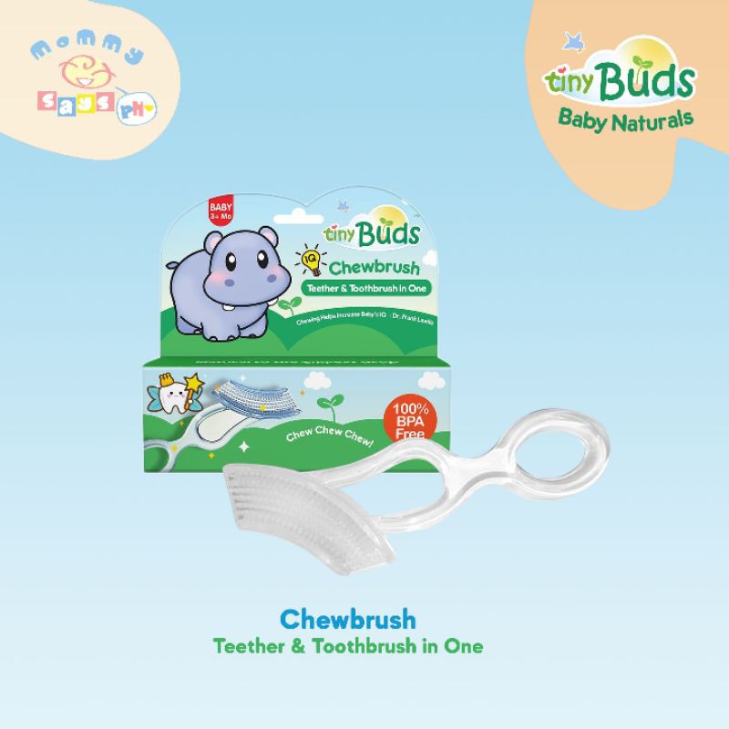 Tiny Buds Tiny Chewbrush Silicone (1PC) | Shopee Philippines