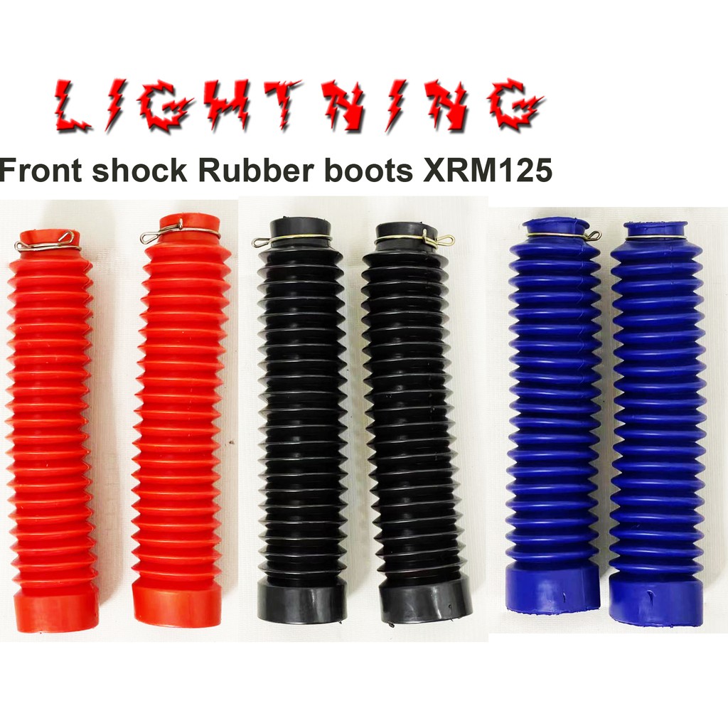 Front shock Rubber boot XRM/W125/Raider Front fork cover protector ...