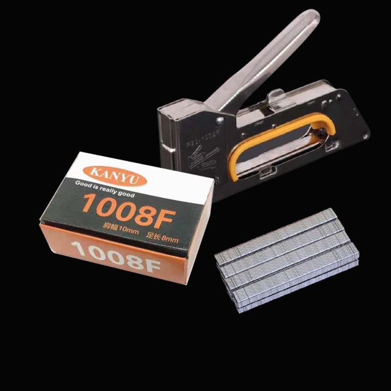 Heavy Duty Tucker Gun and Staple Gun Tacker for Motorcycle Seat Wood ...