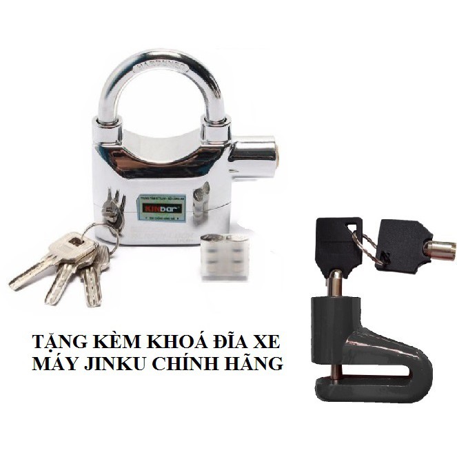 Kinbar STEEL ALARM LOCK & CAR DISC LOCK (ANTI-COUNTERFEIT STAMP ...