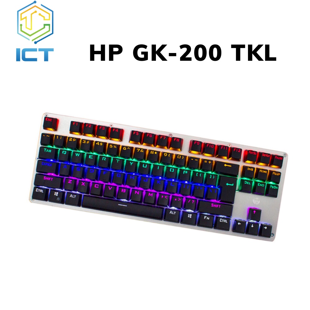 Hp GK200 LED Mechanical Gaming Keyboard 100% New Genuine | Shopee ...