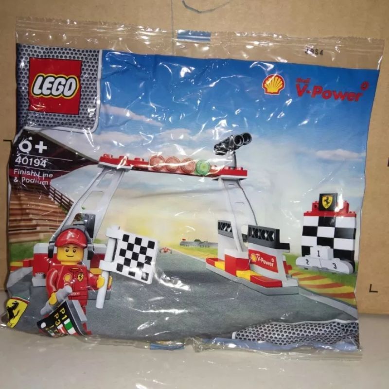 Lego Shell Ferrari 40194 Finish Line and Podium MISB | Shopee Philippines