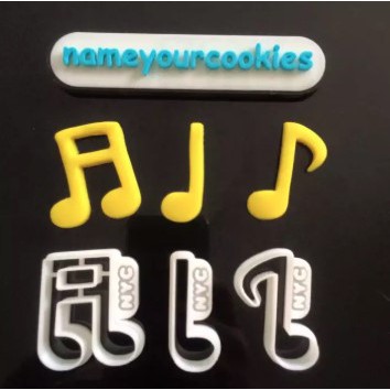 Musical Notes Fondant Cutter Set - 1.5" | Shopee Philippines