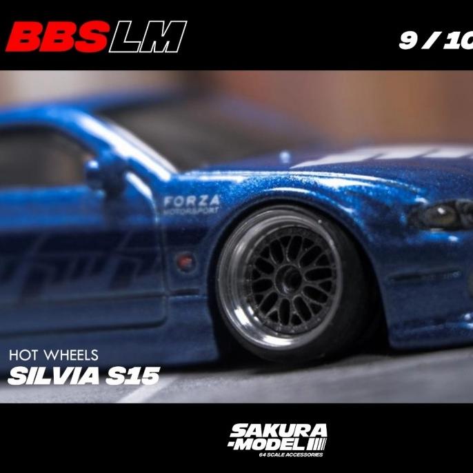 Sakura diecast Rubber Tire Model BBS LM Grey | Shopee Philippines