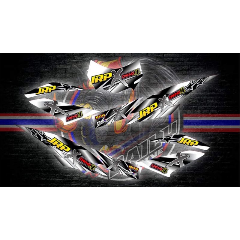 Honda Xrm 125 Trinity Decal stickers (Jrp New Design) | Shopee Philippines