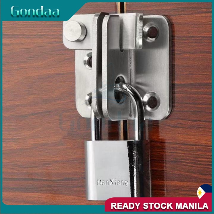 【Ready Stock Manila】304 stainless steel safety hasp door lock for ...