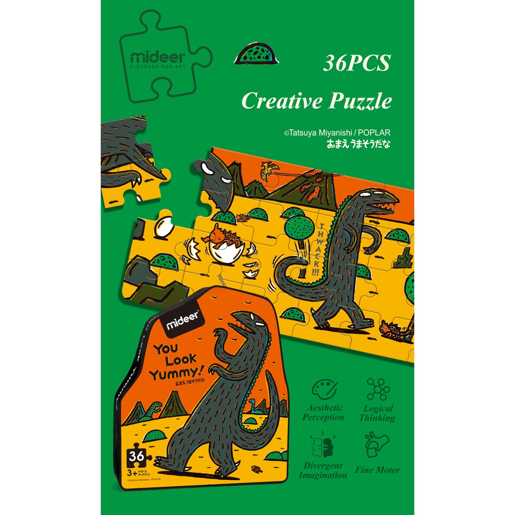 MIDEER 36PCS You Look Yummy Puzzle MD3086 | Shopee Philippines