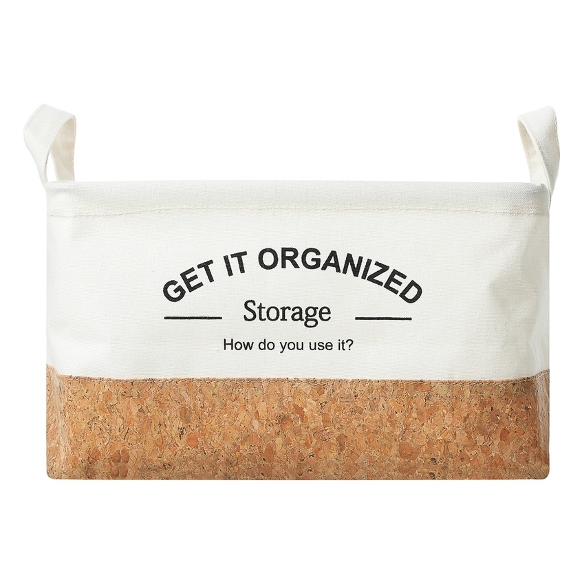 Miniso Soft Wooden Series Fabric Storage Bin / 6 Pocket Hanging ...