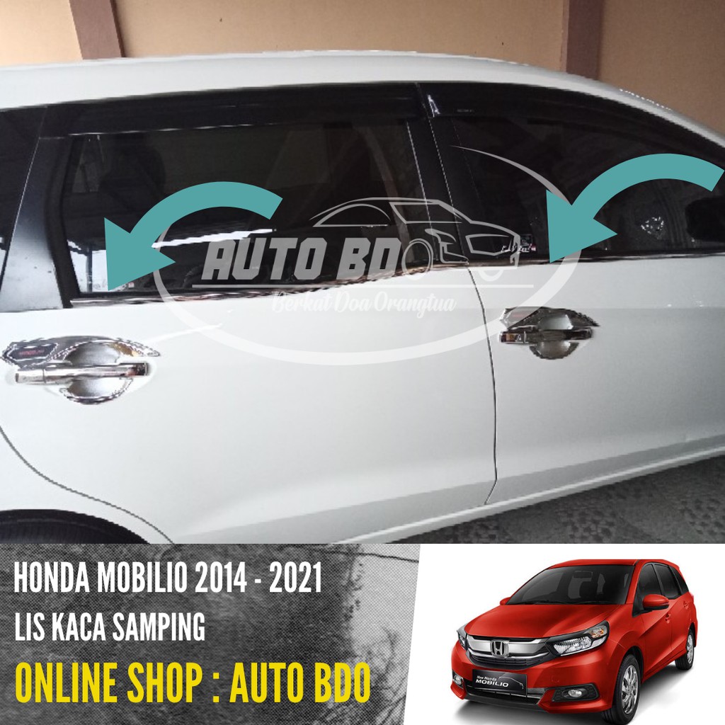 Mobilio Chrome side window trim | Shopee Philippines