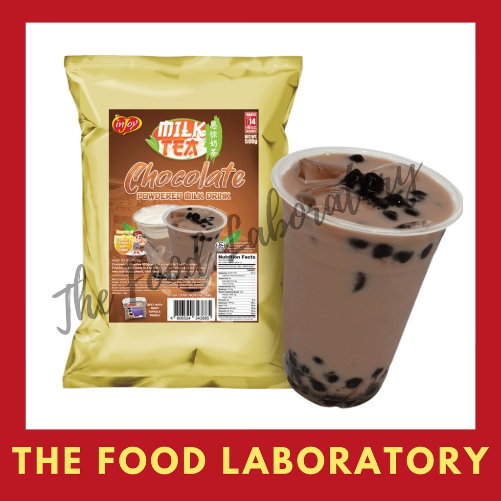 INJOY CHOCOLATE MILK TEA 500G | Shopee Philippines