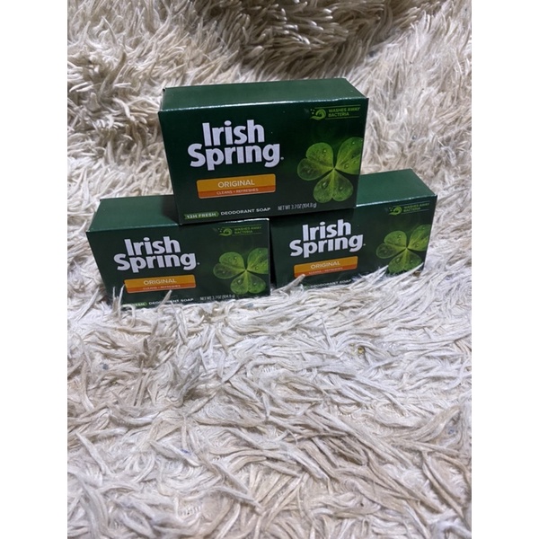 Irish Spring Soap 104.8g 3 for 150 (Original) | Shopee Philippines