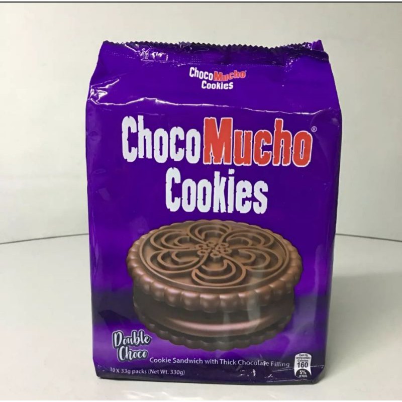 CHOCO MUCHO COOKIES with thick chocolate filling | Shopee Philippines