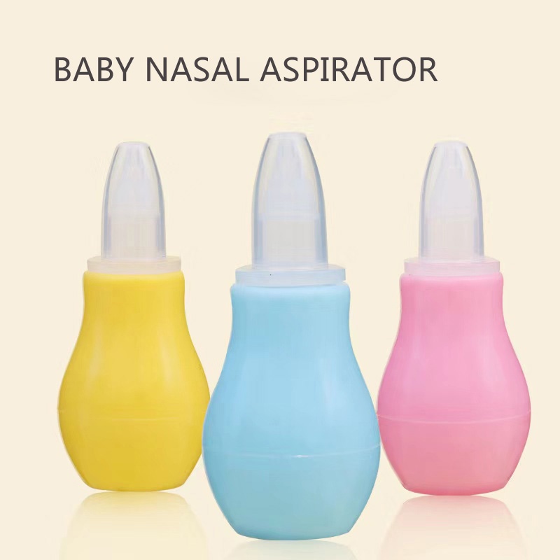 Silicone Nasal Aspirator Ror Newborn Baby Pump Infant Snot Suction Nose ...