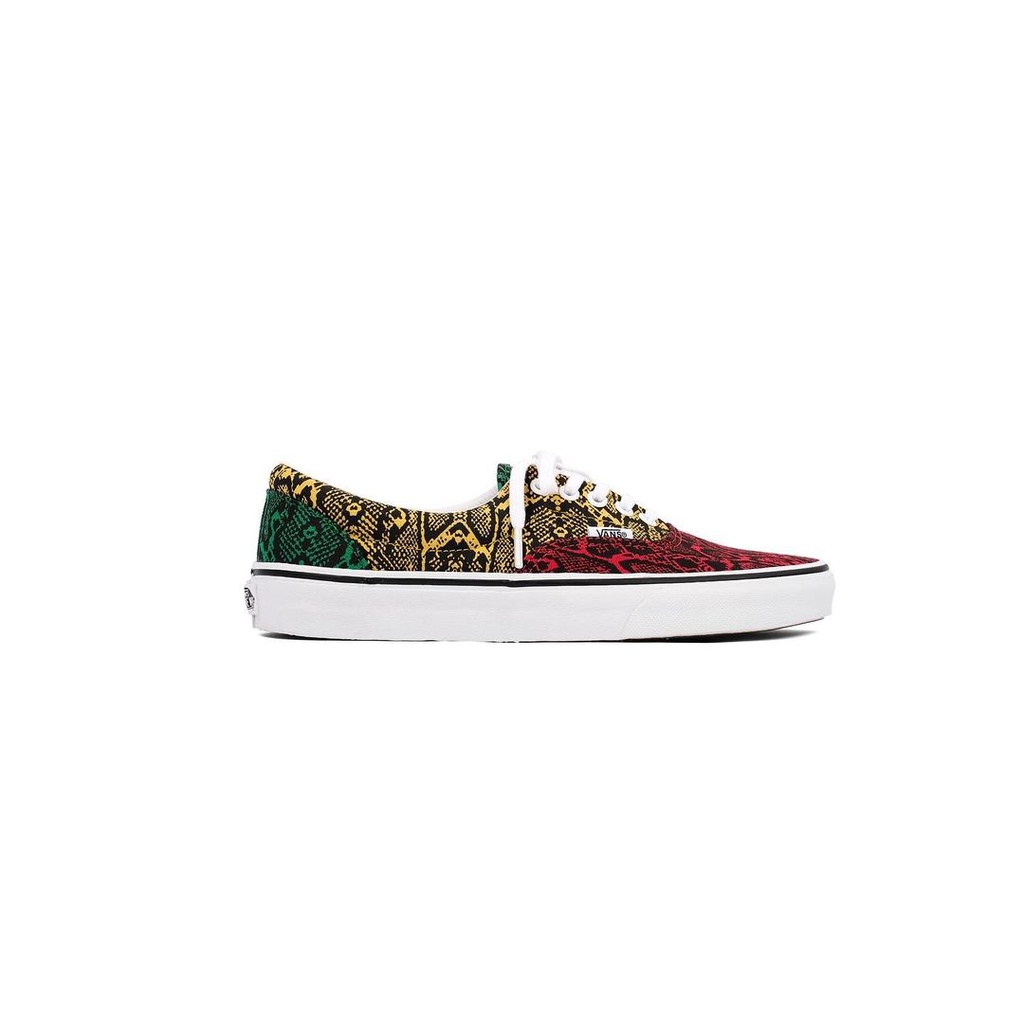 Vans ERA MULTI PYTHON RASTA TRUE WHITE | Shopee Philippines