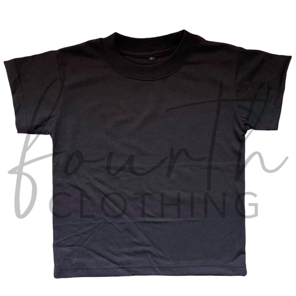 [KIDS] Pro Club Inspired Plain Crew Neck Tees T-shirt Shirt for Kids ...