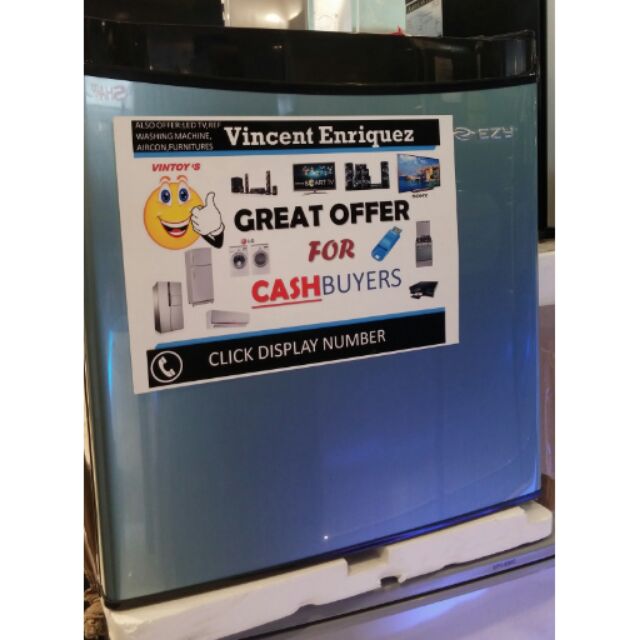 Ezy personal ref 1.7 cuft color gold blue green black only | Shopee ...