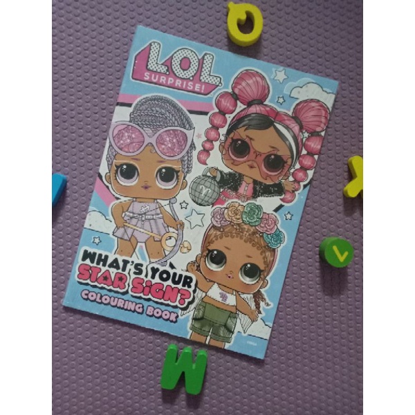 LOL Surprise Coloring Book and Color by Number | Shopee Philippines
