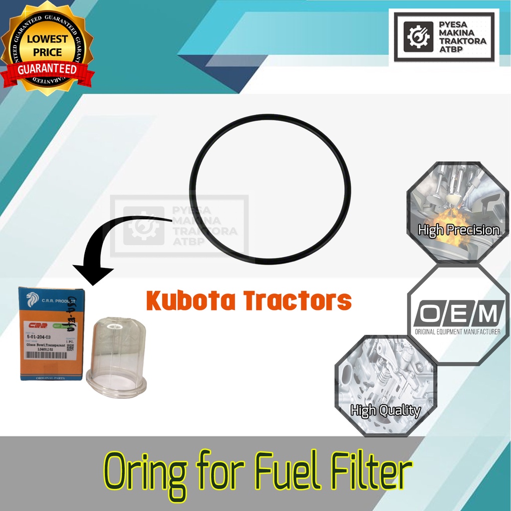 Oring for Fuel Filter Kubota Tractors L1 L02 and others | Shopee ...