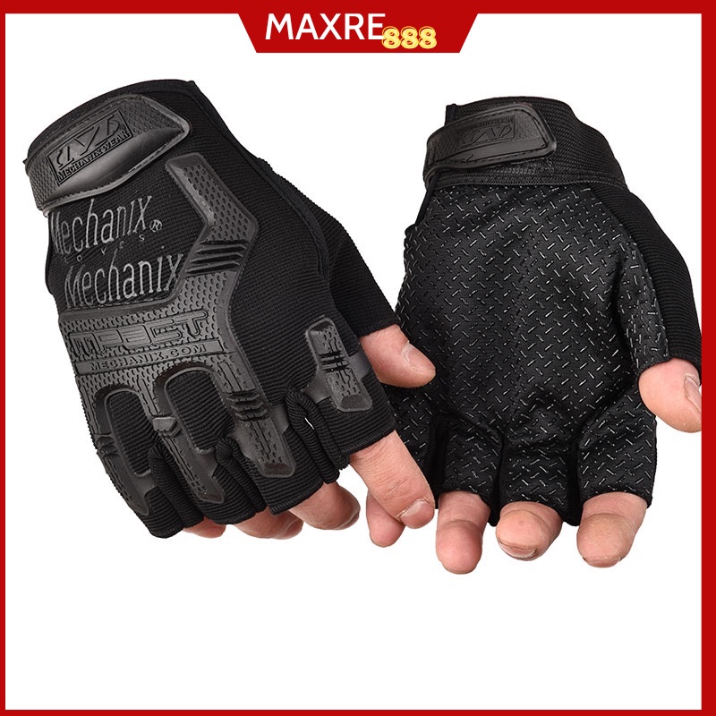 Mpact Men's Fingerless Gloves for Gym, Weight Training, Sports Gloves ...
