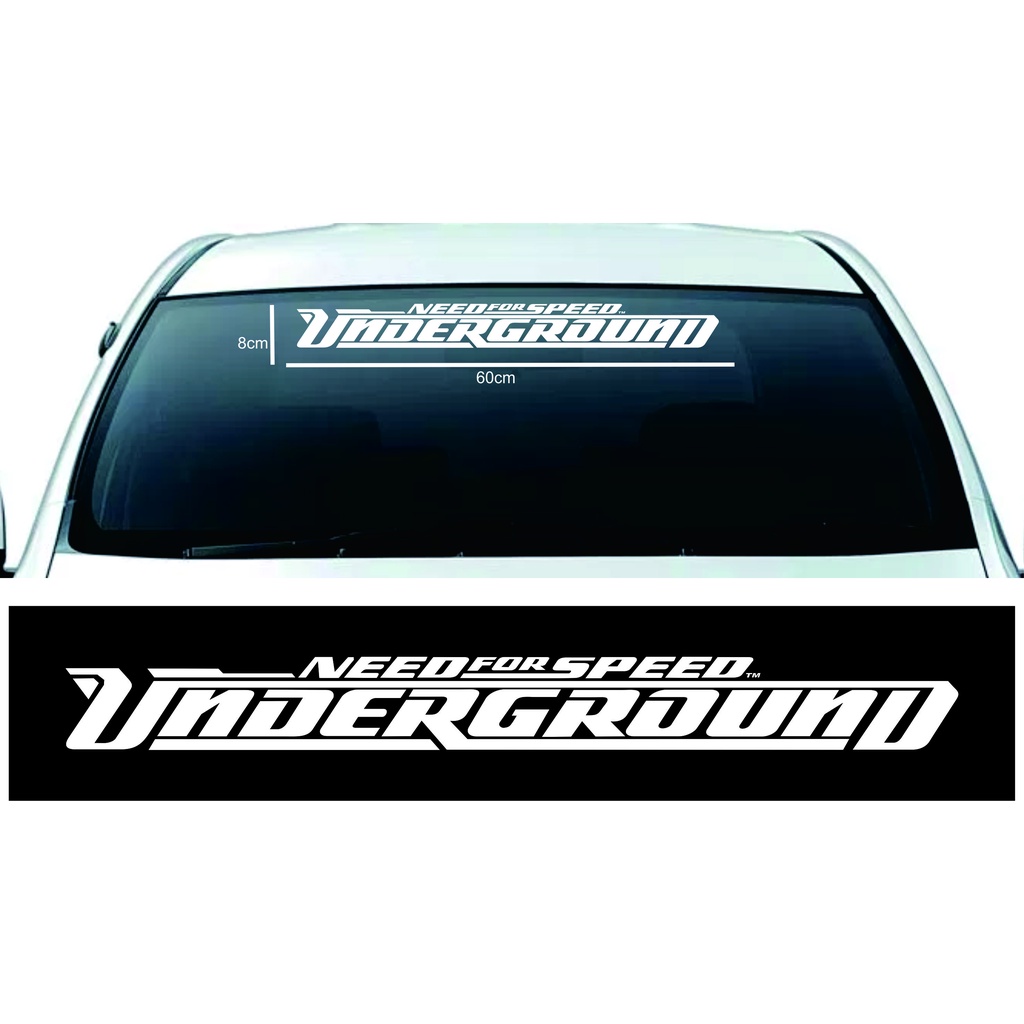Need for speed underground car window sticker | Shopee Philippines