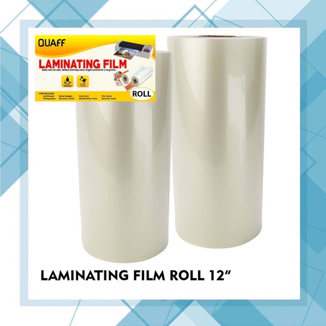 Quaff brand hot laminating film 12” 250micand 125mic | Shopee Philippines