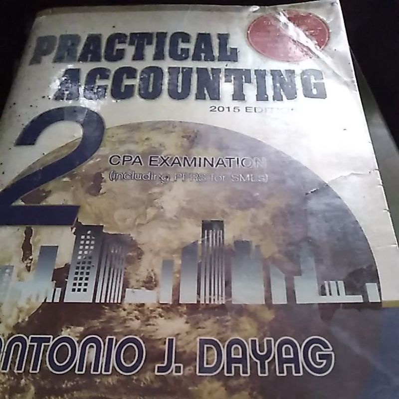 Practical Accounting 2 - Antonio Dayag (Preloved,bargain, sale book ...