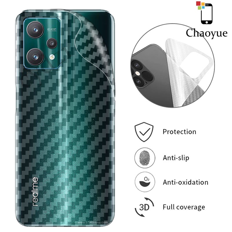 Carbon Fiber Sticker Soft Film For Realme 11 11x 10 9 8 7 Pro 9i 8i 7i ...