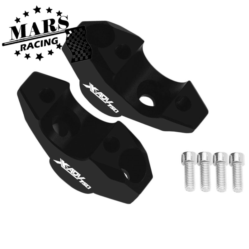 Motorbike Accessories CNC Handlebar Riser Bar Mount Handle Clamp For ...