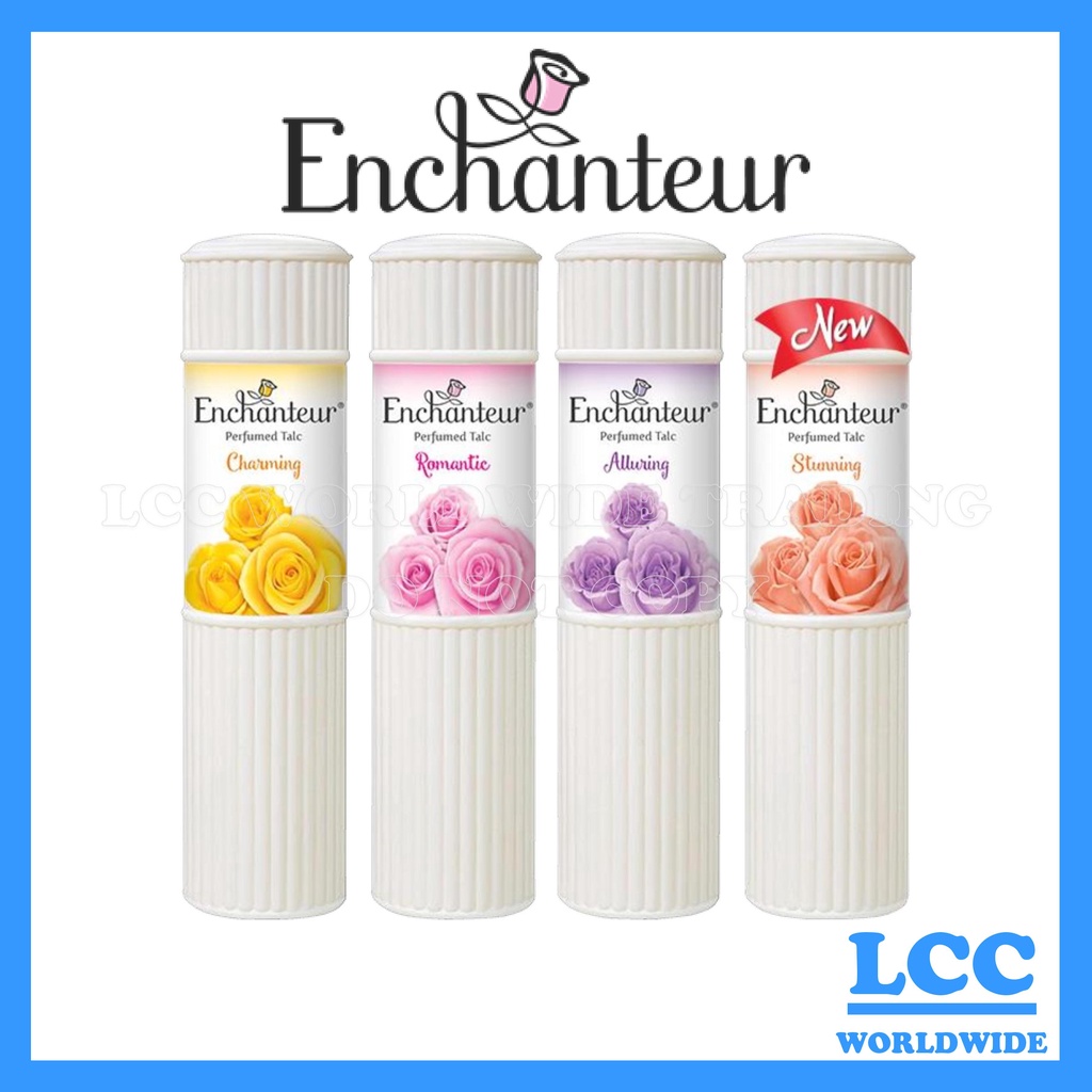 Enchanteur Perfumed Talcum Powder 75g, 125g, 250g | Shopee Philippines