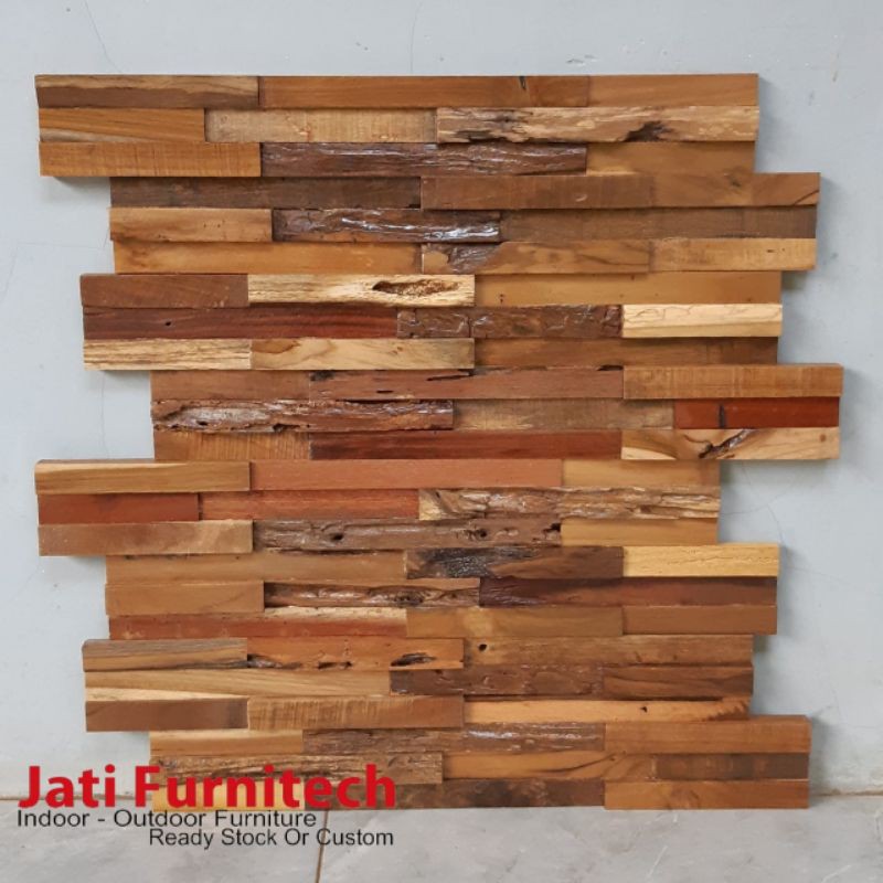 KAYU Antique Wooden Wall Panels | Shopee Philippines