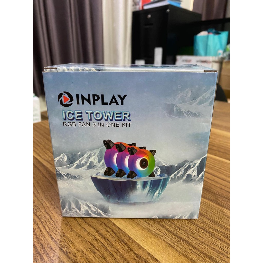 Inplay Ice Tower 3 in 1 RGB FAN with Controller | Shopee Philippines